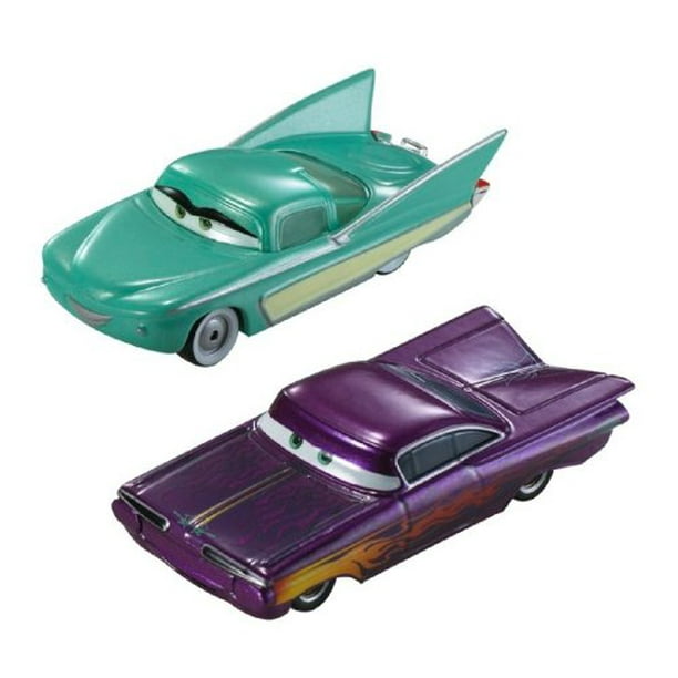 Disney Pixar Cars Movie Moments Flo & Ramone Supercharged Die Cast Cars ...