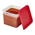 Cambro Translucent 6QT Square Food Container 6SFSPP190 - Walmart.com