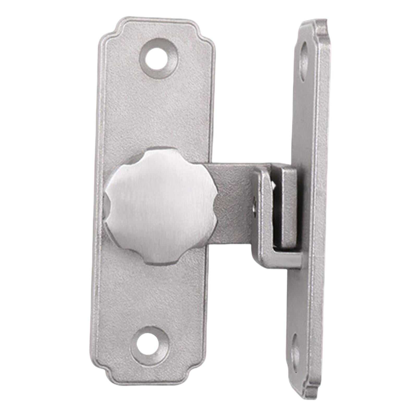 Durable Barn Sliding Door Latch Lock 90 Degree Stainless Steel with ...