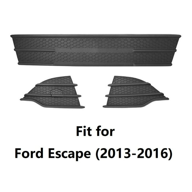 Fit for Ford Escape 2013 2014 2015 2016 Front Lower Grille & Fog Light ...