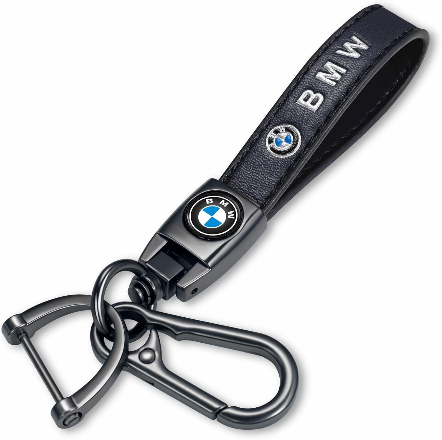 Leather Keychain Set For Bmw 1 3 5 6 Series X Series, M Keychain ...