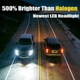 For Ford F-150 1992-2003 LED Headlight Bulbs Kit 9007 High/Low Beam HB5 ...