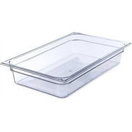 Carlisle CM110203 Coldmaster 1/3 Size Black Cold ABS Plastic Food Pan ...