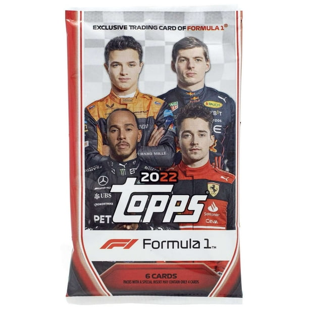 Formula 1 2022 Topps F1 Trading Card BLASTER Pack (6 Cards) - Walmart.com
