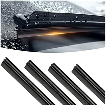 XIAOLONG 4PC Silicone Wiper Blade Refill,Adjustable Universal ...