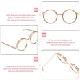 10pcs Metal Doll Glasses Doll Eyeglasses Mini Glasses Dolls Dress Up Glasses Props