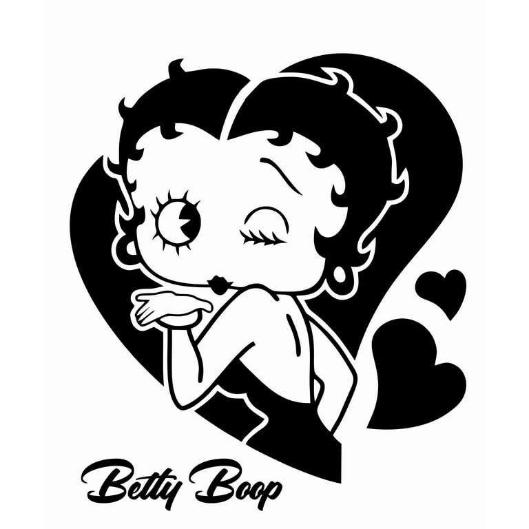 Betty Boop Black And White
