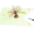3D Easter Egg Tree Rabbit Greeting Card Set Spring Season Invitation ...
