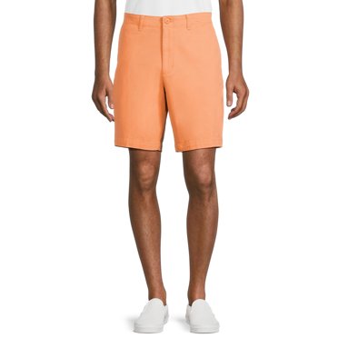 George Men's and Big Men's Flat Front Shorts, 7” Inseam, Sizes 28-54 ...
