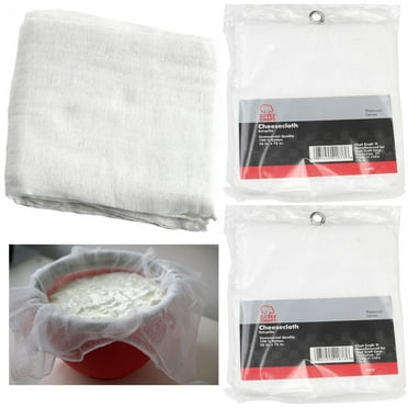 2 Sq Yard Cheesecloth White Gauze Fabric Kitchen Cheese Cloth Bleach ...