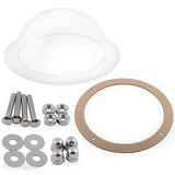 Miumaeov 9.5inch Pet Clear Bubble Window For Dogs Cat Acrylic Dome Fence Transparent - Walmart.com