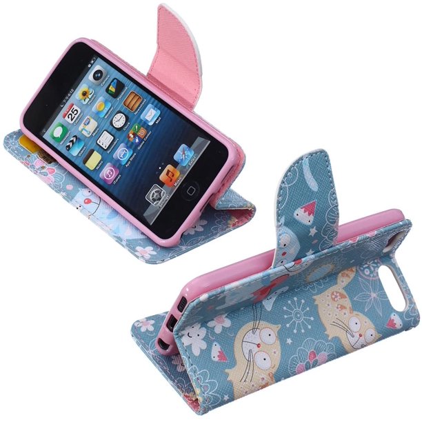 iPod Touch 5 Case, i Touch 6 Case Wallet, iYCK Premium PU Leather Flip ...