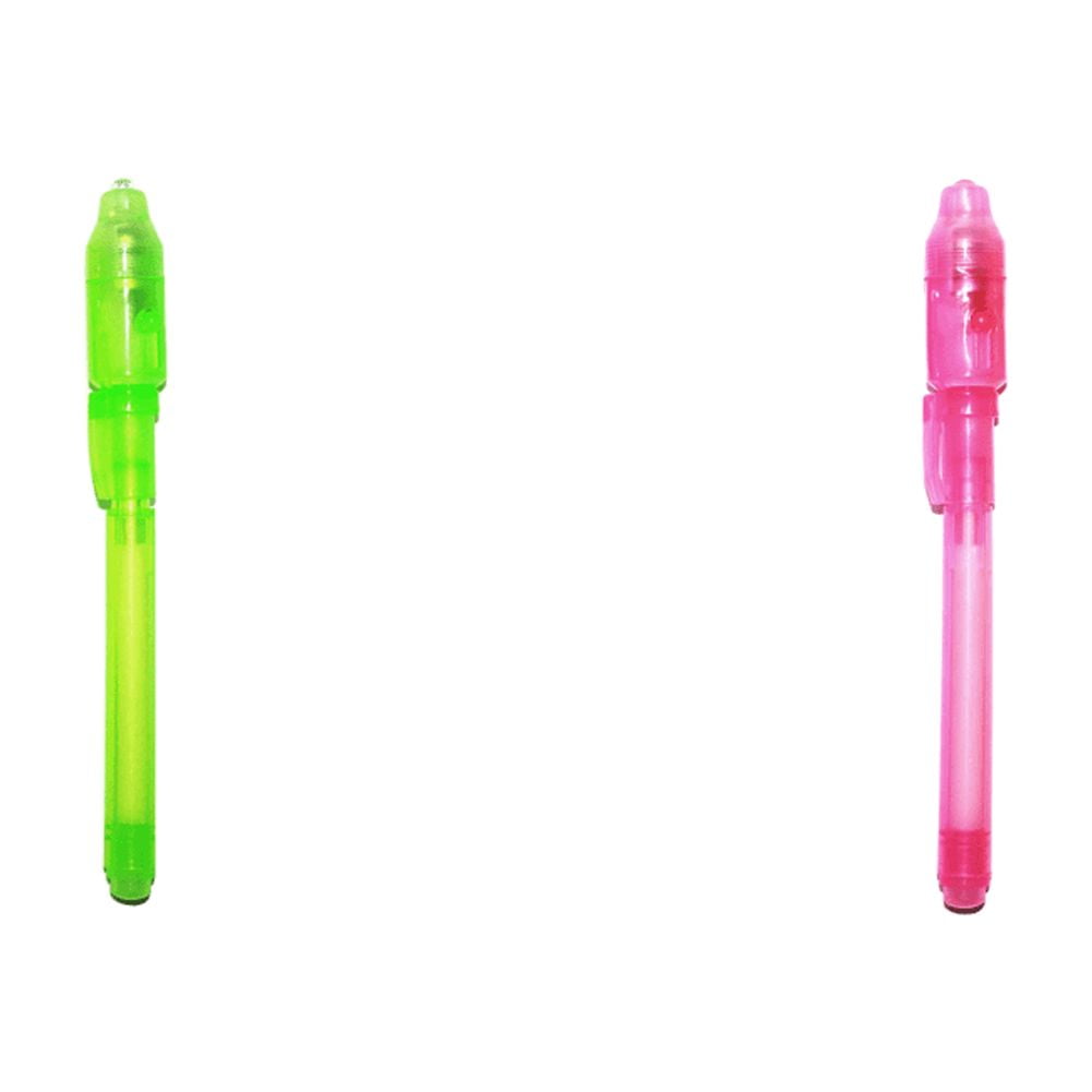 Bolígrafo Tinta Invisible Con Luminosa 2 en 1 Bolígrafos Mágicos Dibujo ...