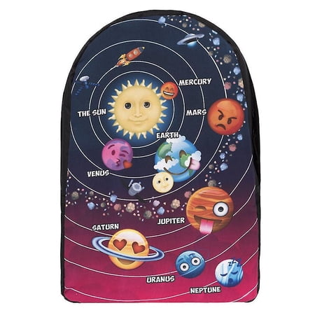 Printing Emoji Milky Way Planet Stars Backpack For Student | Walmart Canada
