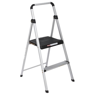 COSCO Stool 2-Step Aluminum - Walmart.com