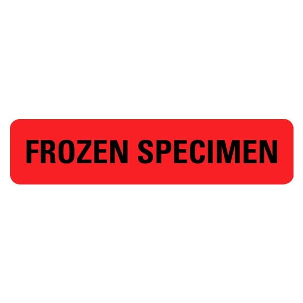 FROZEN SPECIMEN Medical Labels - Walmart.com