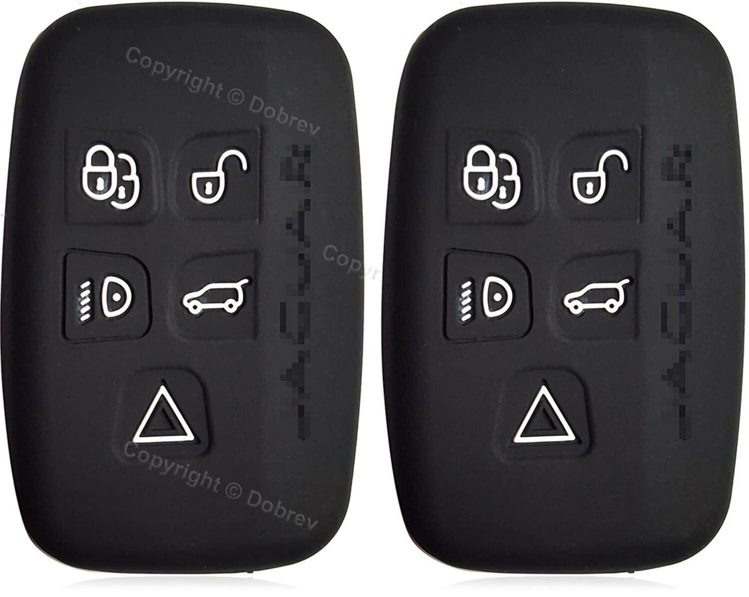Silicone Cover Keyless Entry Case Fob Holder for Jaguar F-Type XJ XF P ...