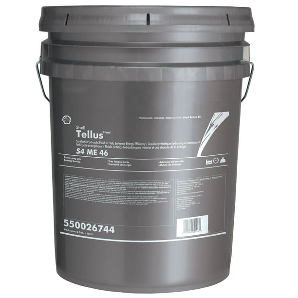 Shell Tellus S4 ME 46 Hydraulic Fluid, 5 Gallon - Walmart.com