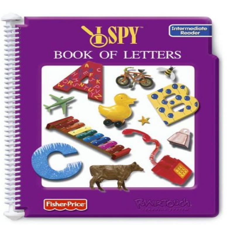 Fisher Price PowerTouch Learning System- I SPY Book of Letters ...