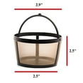 Reusable 4-Cup Basket Style Permanent Coffee Filters for Mr. Coffee 4 ...