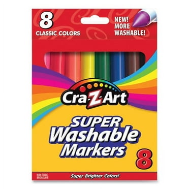 Cra-Z-Art Washable Super Tip Markers, 64 Count - Walmart.com