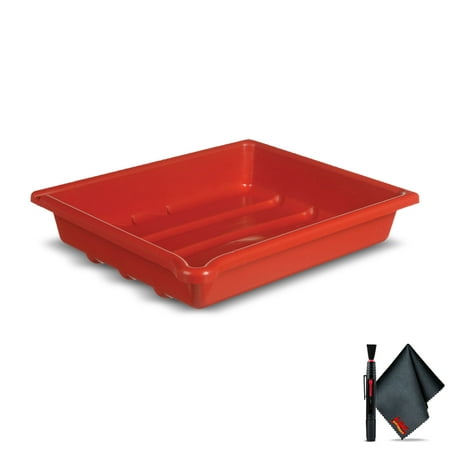 Paterson Photo Developing Tray 8x10 (Red) with 6Ave Cleaning Kit ...