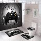 Teen Gaming Shower Curtain Gamer Gift for Boys Game Room Decor Kids ...