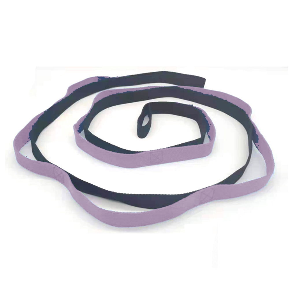 Stretching Strap - Non-Elastic Yoga Strap - The Home Workout Stretch ...