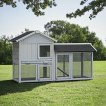 Free Shipping! SmileMart 4-Level Rolling Rabbit Cage with Platform and ...