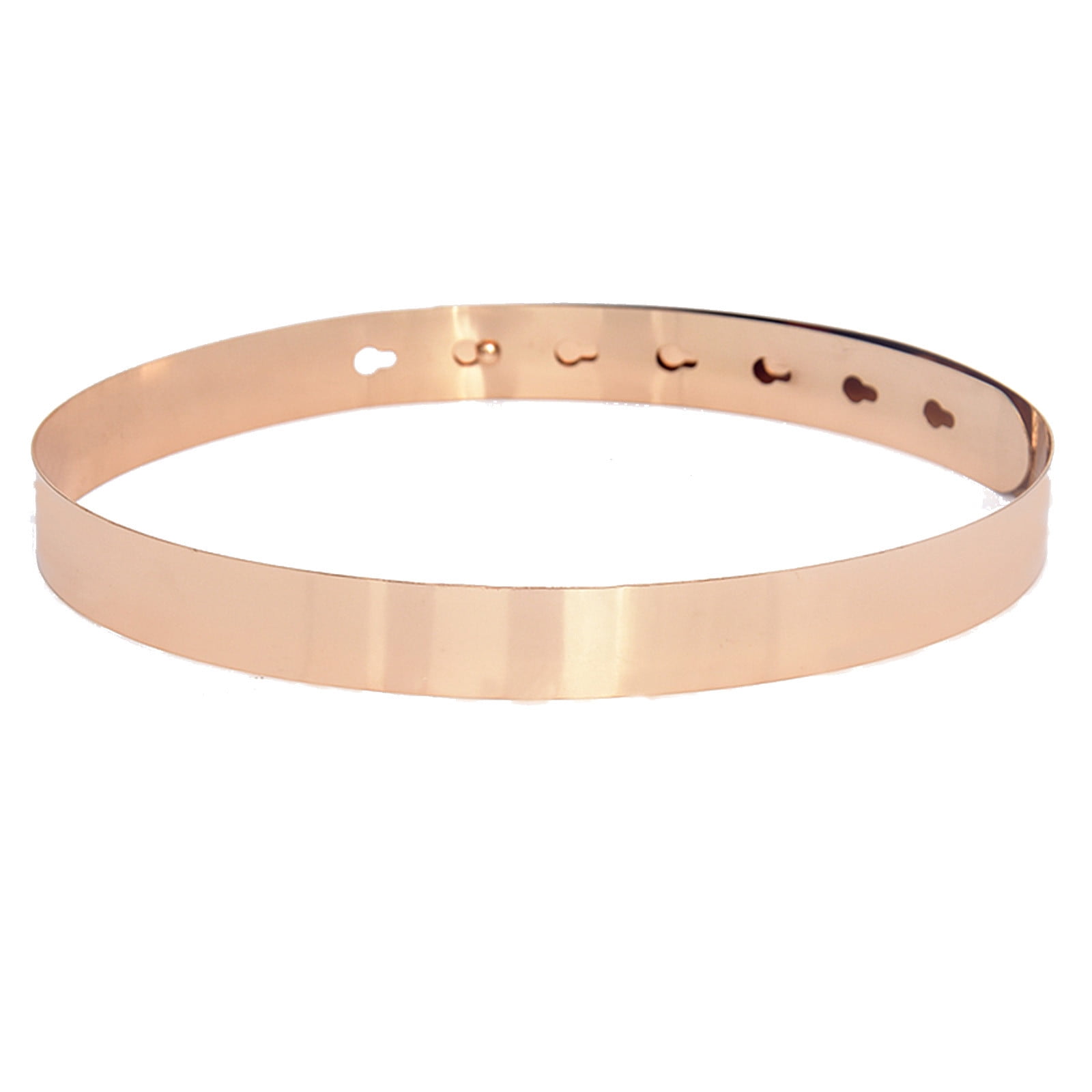 ZTTD Women Skinny Metal Belts Women Slim Fit Metal Chain Belts Gold ...