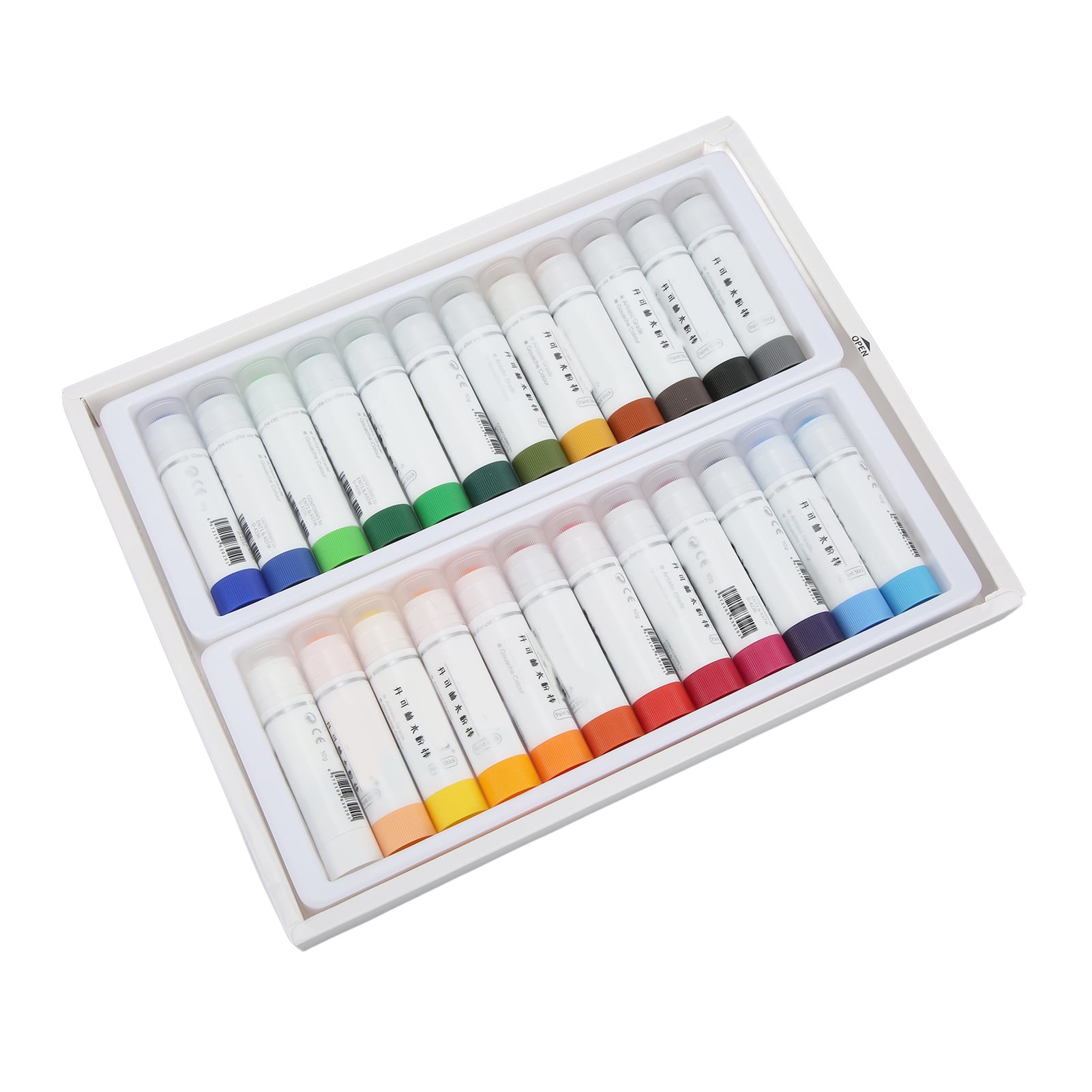 Craft Pint Sticks, Pintar Suavemento El Gouache Stick Para Pinta Seca ...