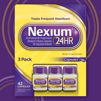 Nexium 24HR, 42 Capsules - Esomeprazole 20 mg, Heartburn Relief ...