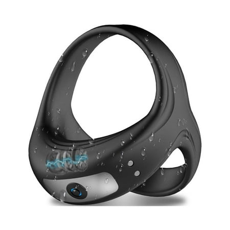 XBONP Vibrating Penis Ring Pleasure Ring for Men Black | Walmart Canada