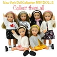 The New York Doll Collection Mini Doll Emma - 6.5 inch Vinyl Posable ...