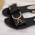 Bnwani Womens Slides,Slides for Women,Low Heel,Metal Ornament,Casual ...