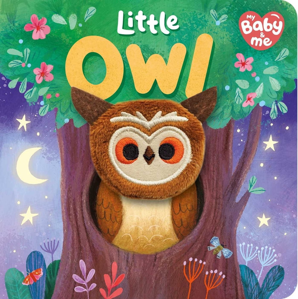 Pre-Owned Little Owl: My Baby & Me Finger Puppet Board Book (Board book ...