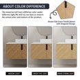 LHYY 36" Bathroom Vanity With Top Ceramic Art Sink and Artificial Stone ...