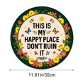 Patriotic Garden Iron Sign Vintage Metal Wall Decor for Indoor Outdoor ...
