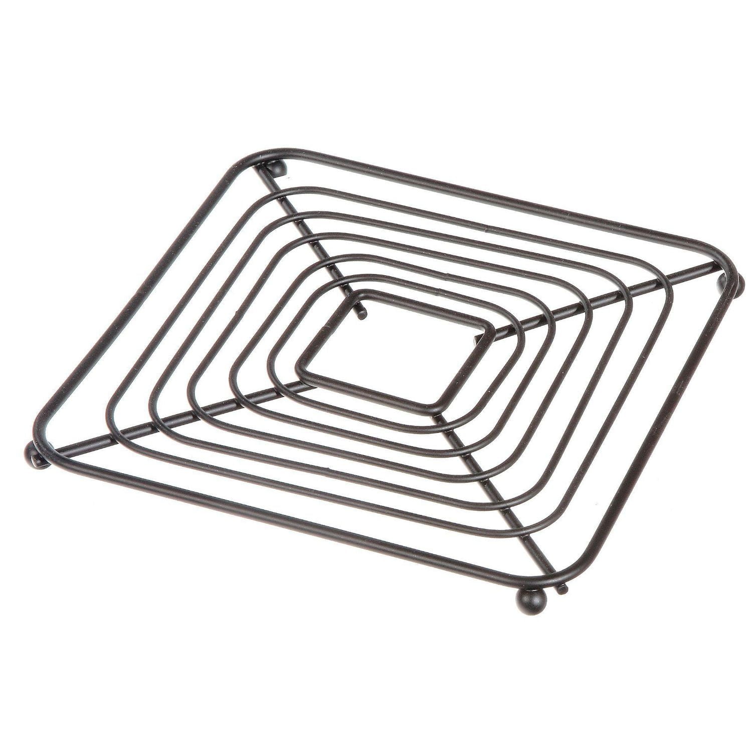 Click here for Ih Casadécor Black Metal Square Trivet One Size prices