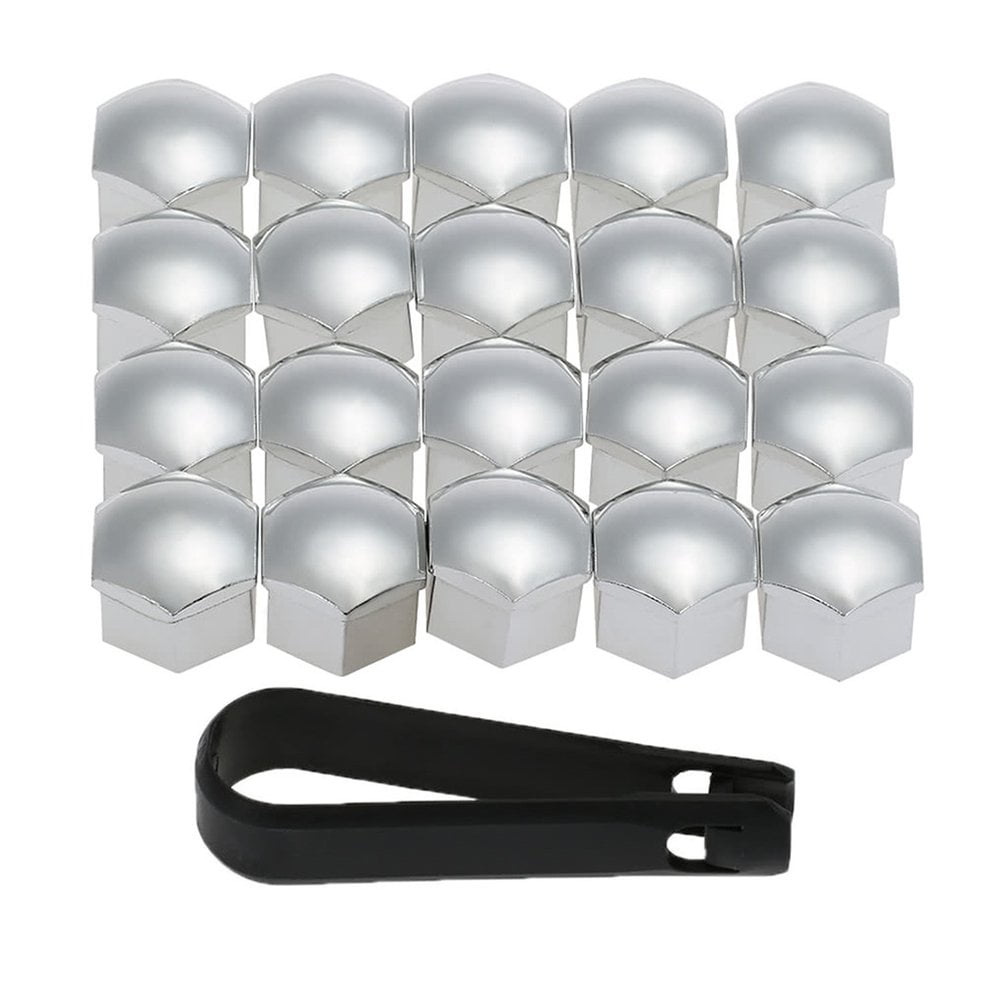 Plated Tire Cap Car Tire Wheel Hub Covers Protective Caps Wheel Nuts ...