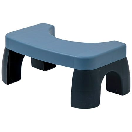 Toilet Foot Stool Plastic Step Stool Bathroom Nonslip Foot Stool Foot ...