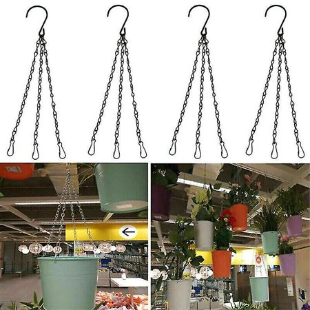 Hanging Chain Plant Basket Garden Clips Flower Chains | Walmart Canada