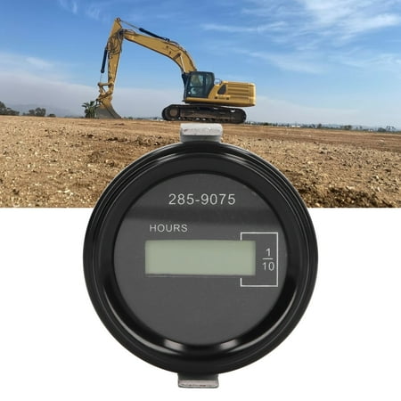 Excavator Timer Total Running Hours TOT Electronic Remote Timing Gasoline Induction Timing for ...