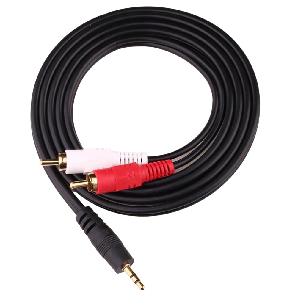 Audio Cable 3.5mm 5m Male to 2-Male RCA Adapter Cable Stereo Audio Y ...
