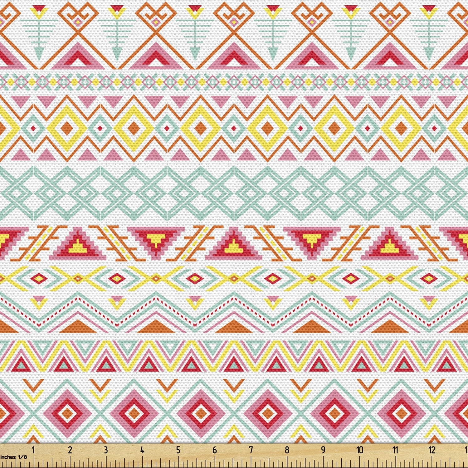 Pink Aztec Print Background