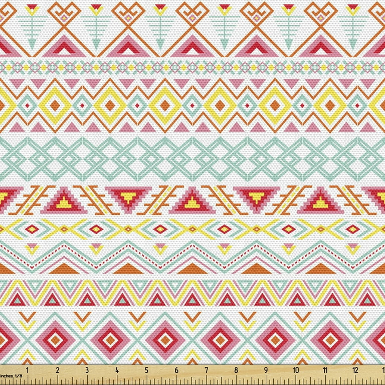 Pink Tribal Print Pattern