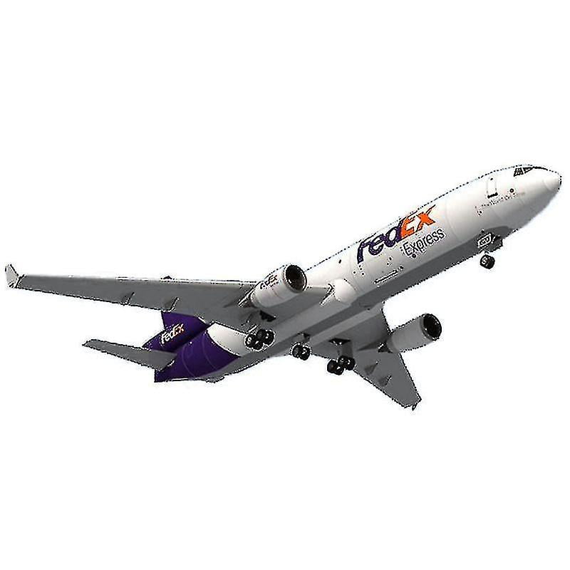 Diy 1:100 Fedex Md 11 Avión Craft Kids Toy-craft - Artesanía | Walmart ...