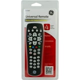 GE Universal Remote, 4-Device, Black, 12405 - Walmart.com