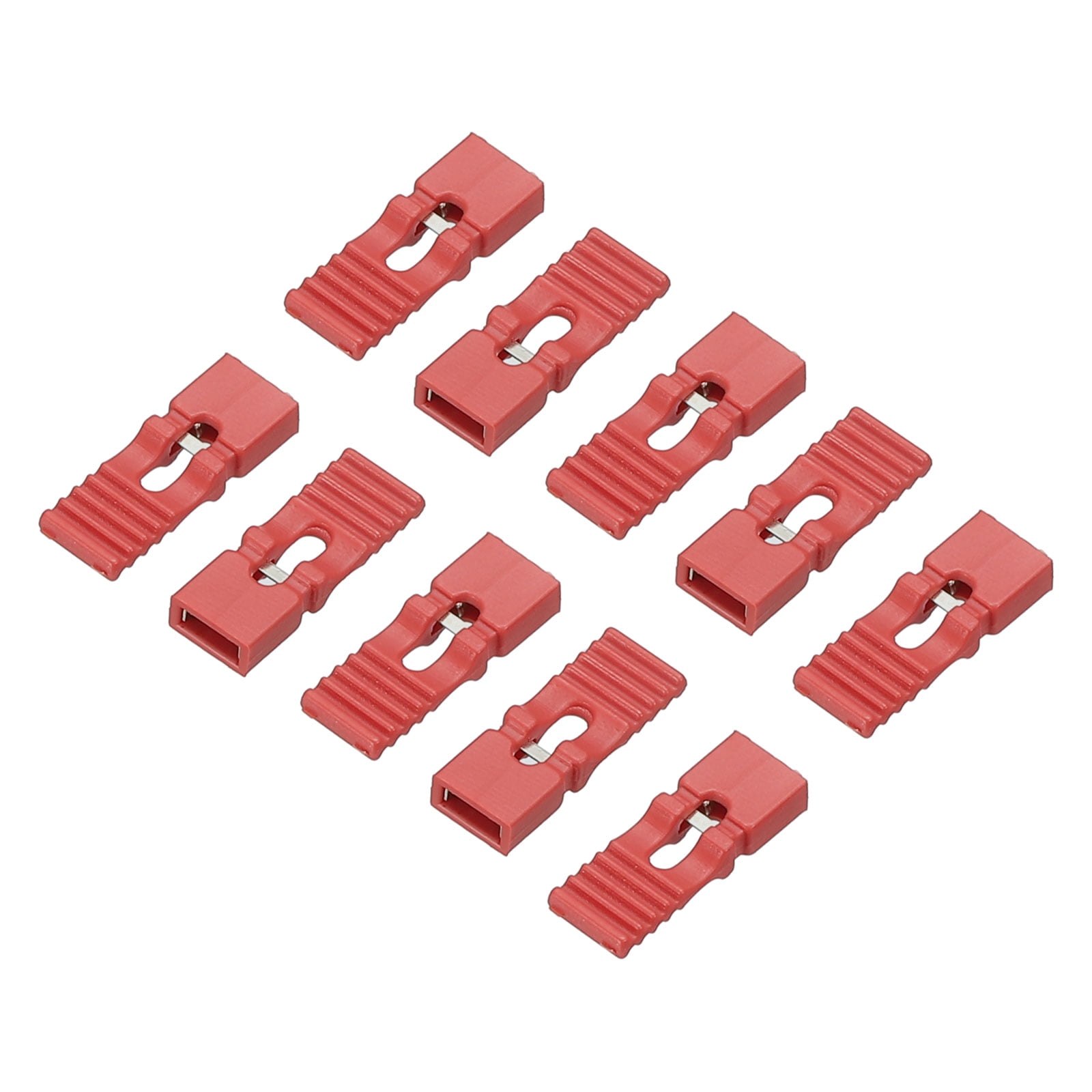 Jumper Cap 2.54mm Pitch Connector Long Type Jumper Plug, Red 20 Pack ...