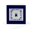 3drose, Delft Blue Tile City Gate, 6 Greeting Cards with Envelopes ...